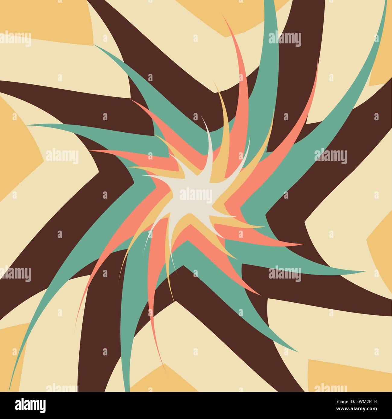 Colored groovy background Vector Stock Vector Image & Art - Alamy