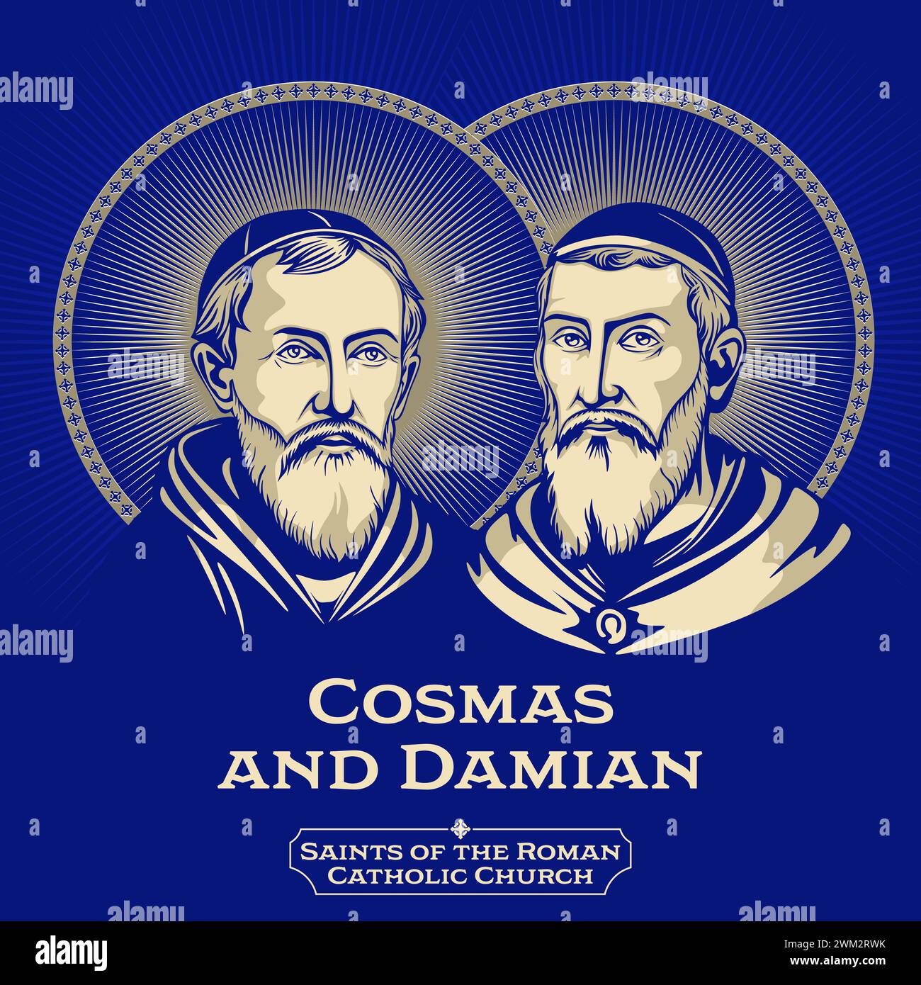 Cosmas damian Stock Vector Images - Alamy