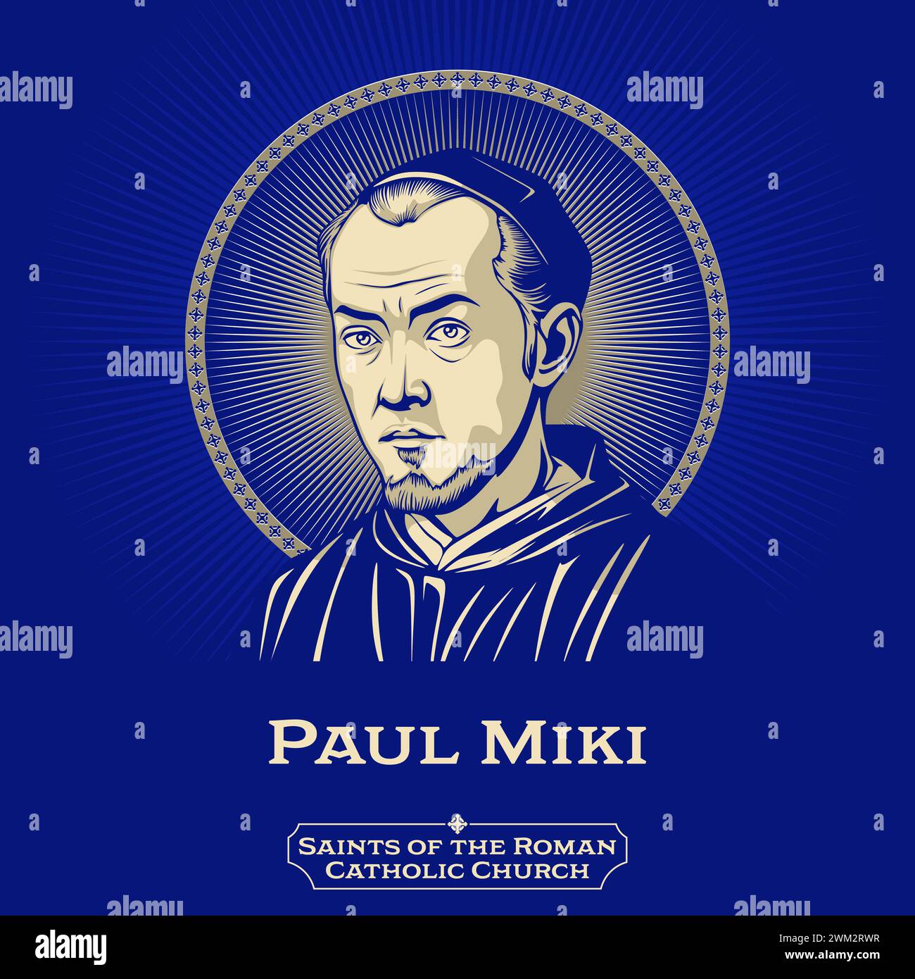 Jesuit saints Stock Vector Images - Alamy