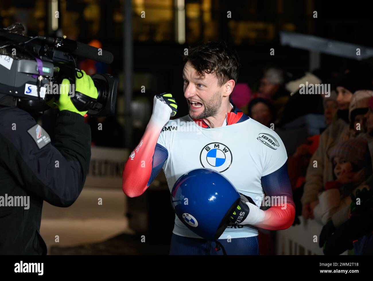 Winterberg, Germany. 23rd Feb, 2024. Skeleton: World Championships, men ...