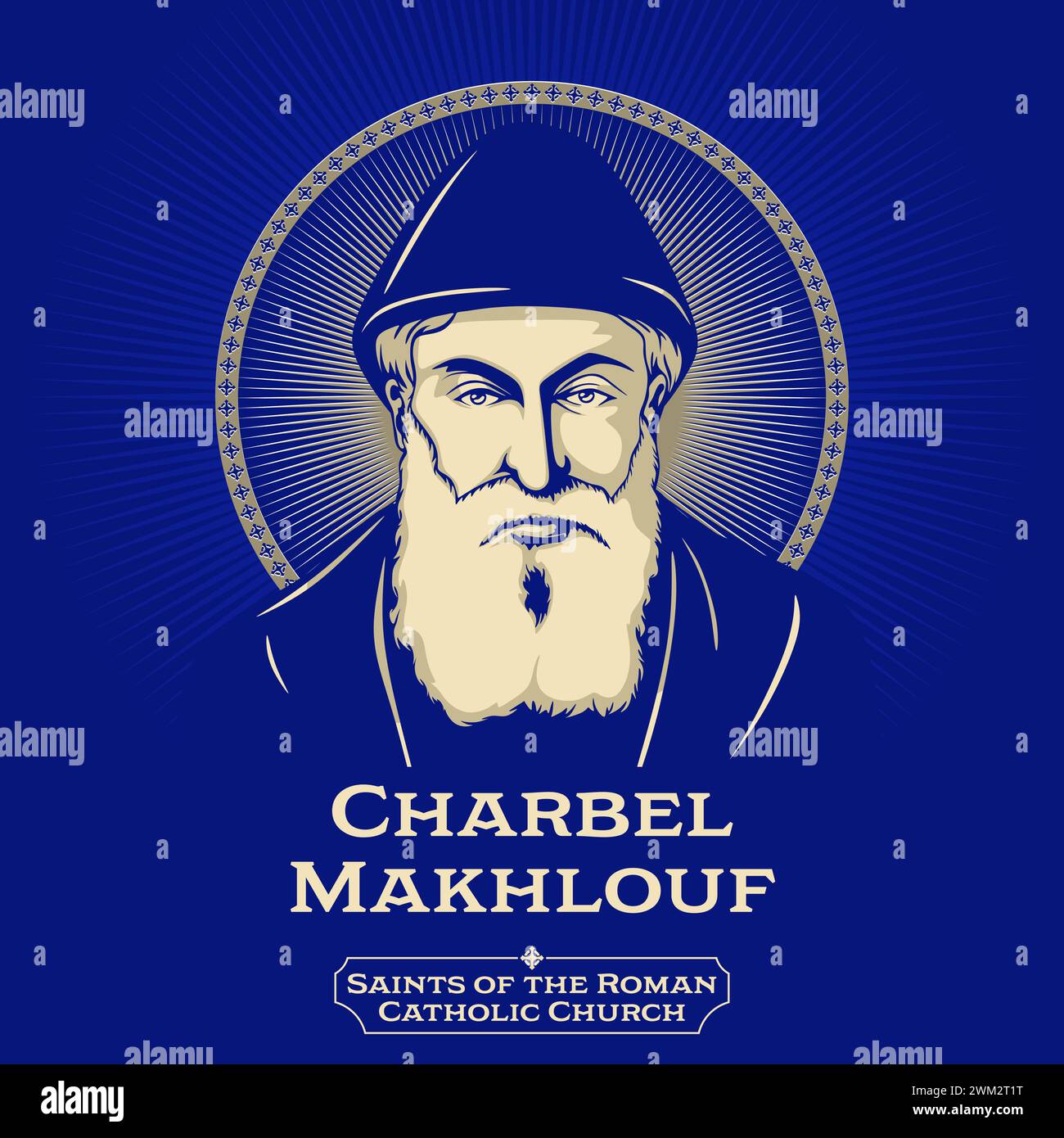 Saints of the Catholic Church. Charbel Makhlouf (1828-1898) born ...