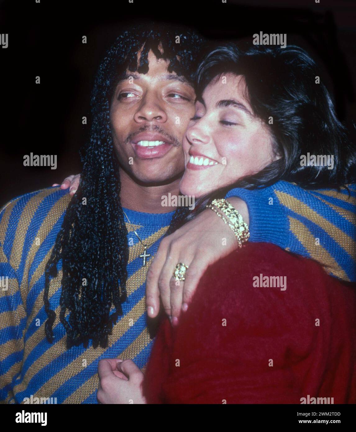 Rick James and Laura Branigan 1985 Photo By John Barrett/PHOTOlink /MediaPunch Stock Photo - Alamy