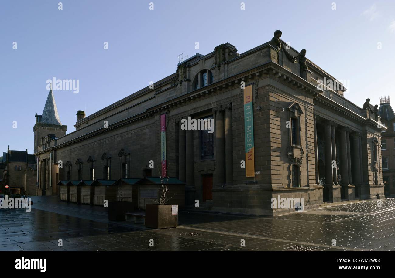 The former Perth city hall has been redeveloped to become Perth Museum ...