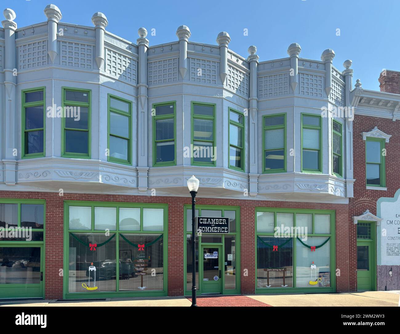 Perkins Building in Coffeyville, Kansas, site of 1892 Dalton raid at C ...