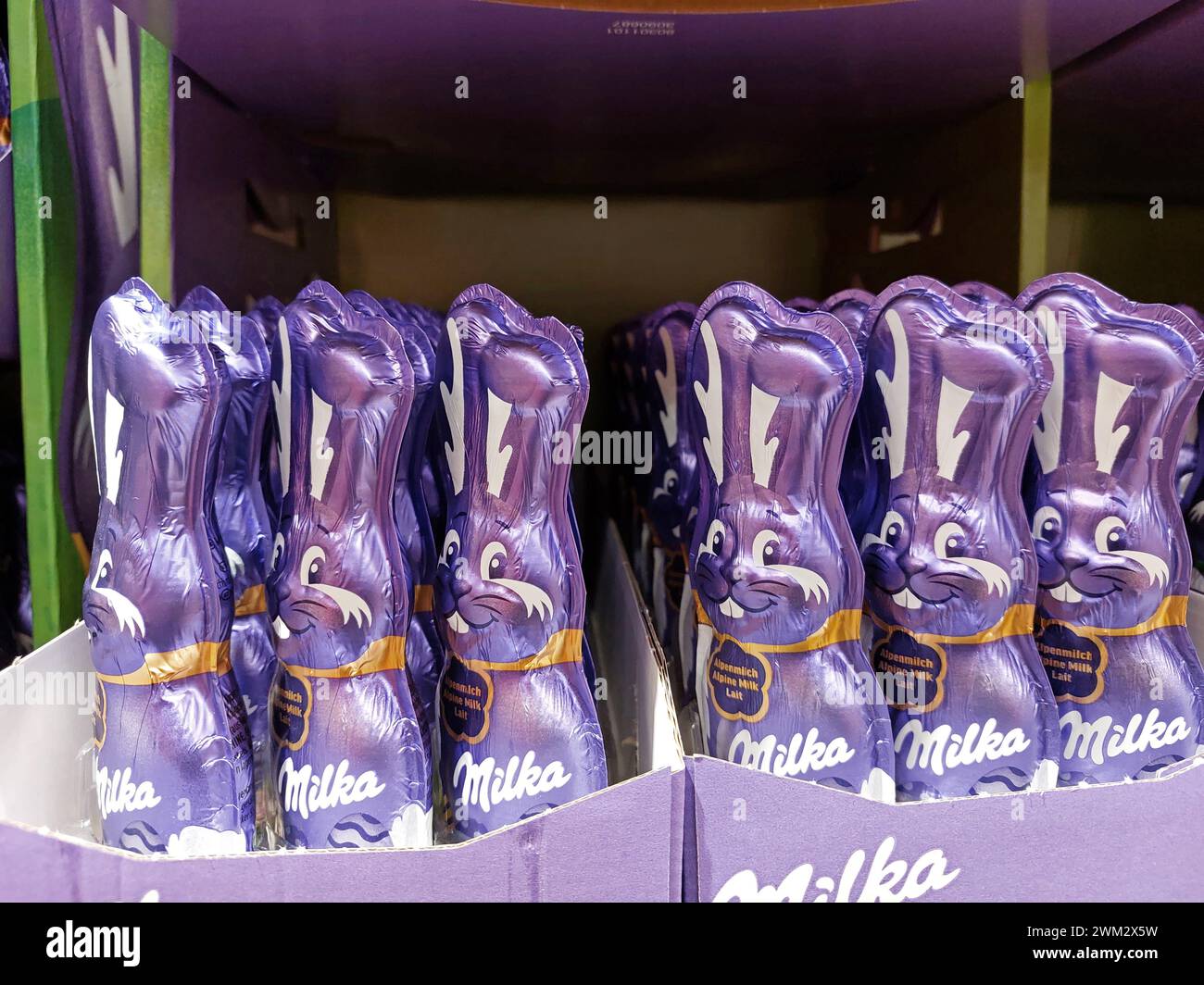 Milka bunny hi-res stock photography and images - Alamy