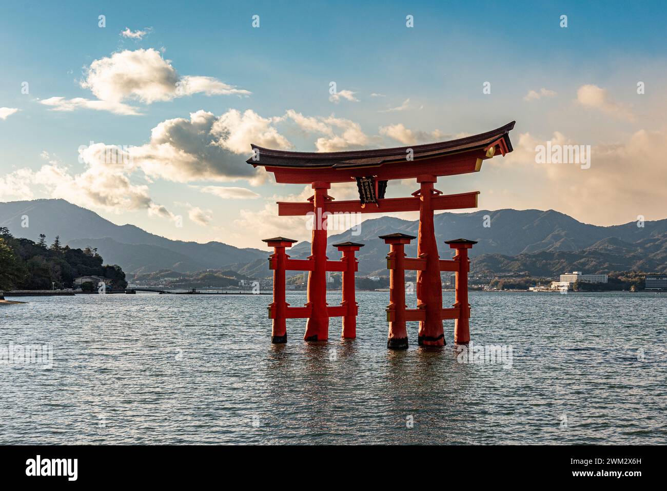 Itsukushima Jinja, Miyajima Tori, Japan Stock Photo - Alamy