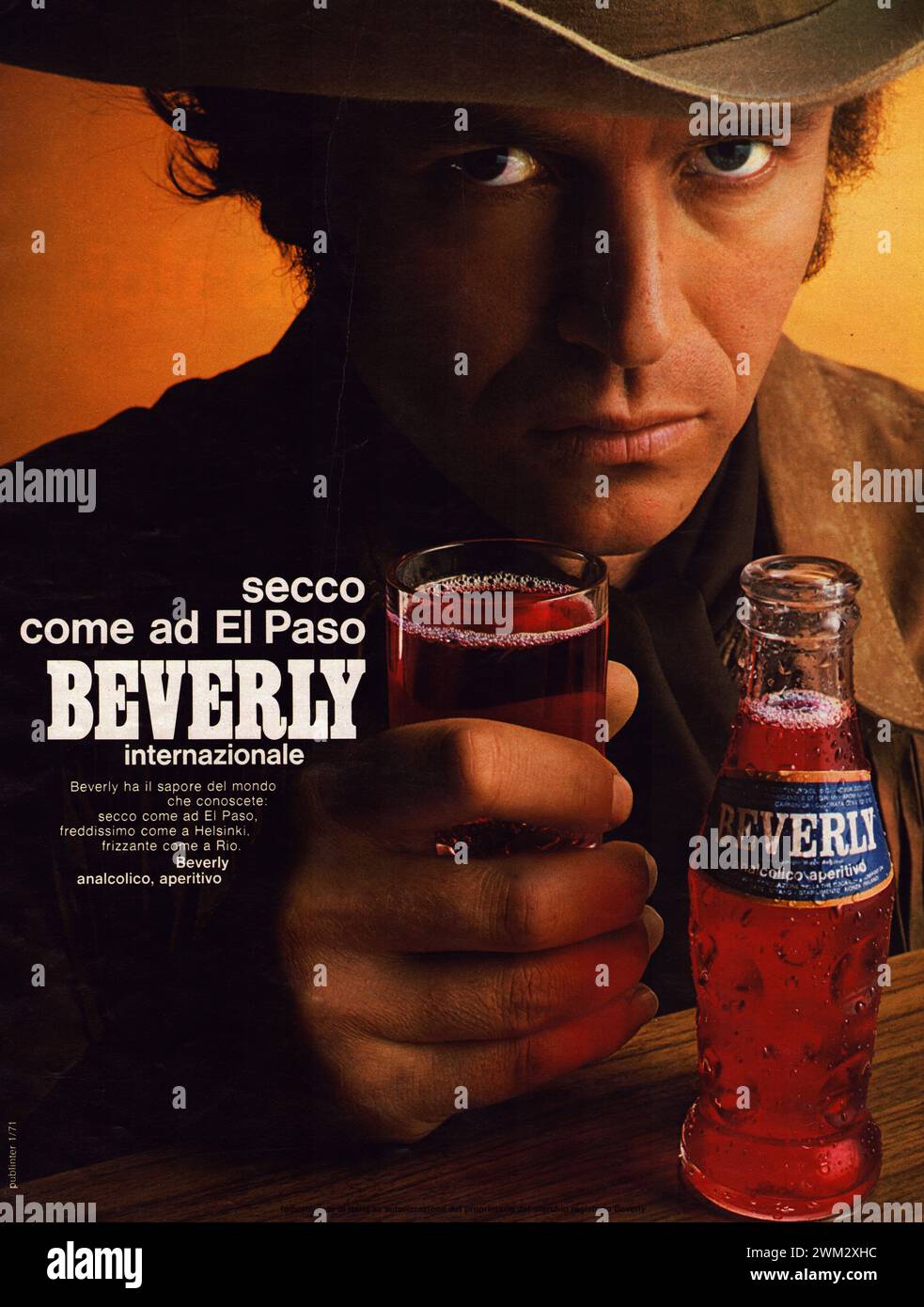 Beverly drink italy hi-res stock photography and images - Alamy