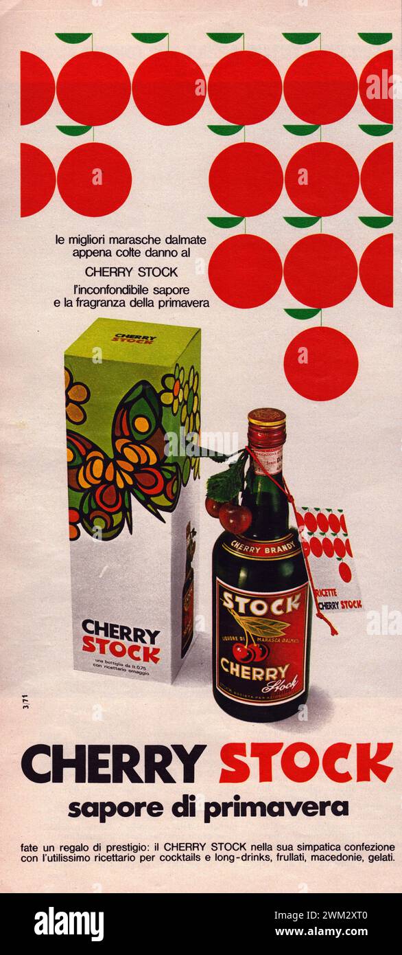 Italian alcohol ad hi-res stock photography and images - Alamy