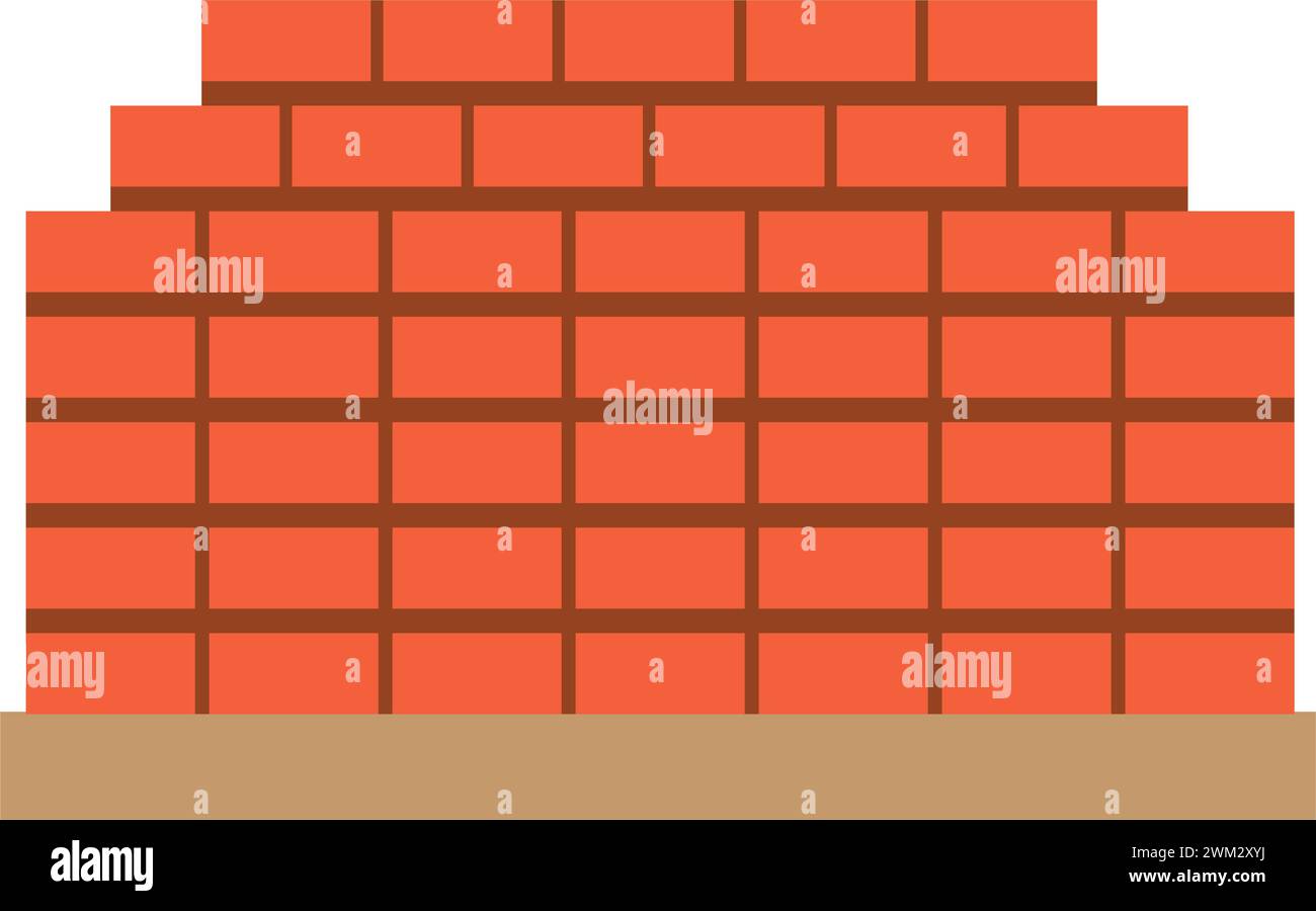 Colored brick wall icon Vector Stock Vector Image & Art - Alamy