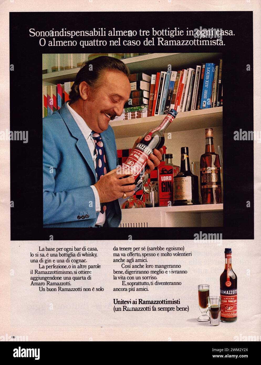 Italian alcohol ad hi-res stock photography and images - Alamy