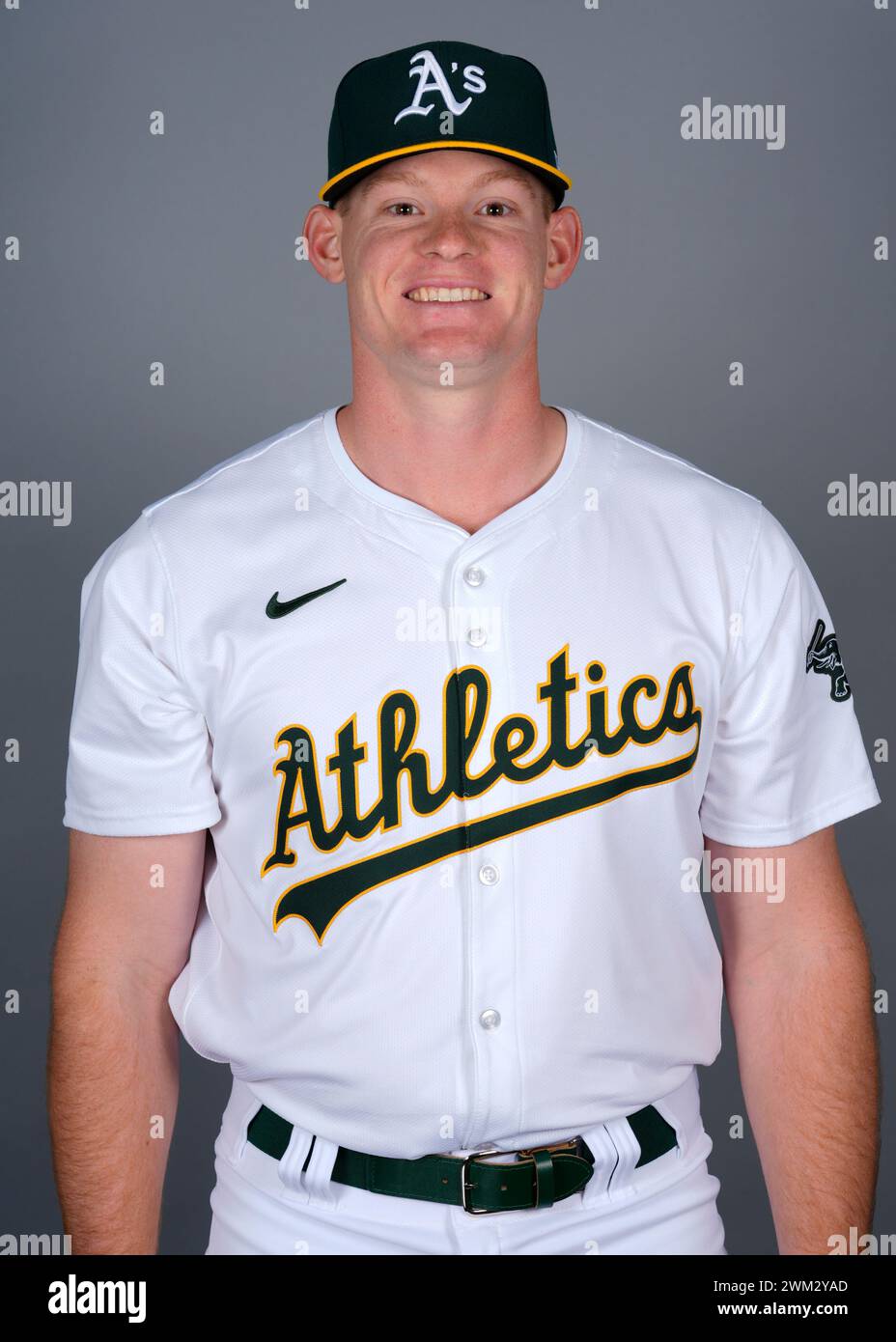 This is a 2024 photo of Brady Basso of the Oakland Athletics baseball ...