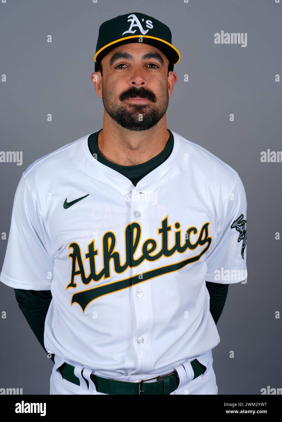 This is a 2024 photo of Scott Alexander of the Oakland Athletics ...