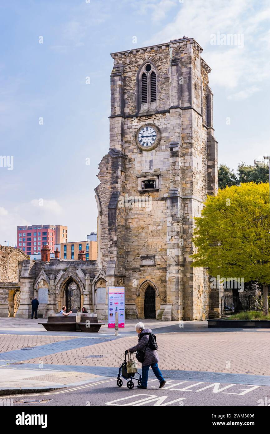 Holyrood Church, Holy Rood Church. Destroyed by enemy bombing in ...
