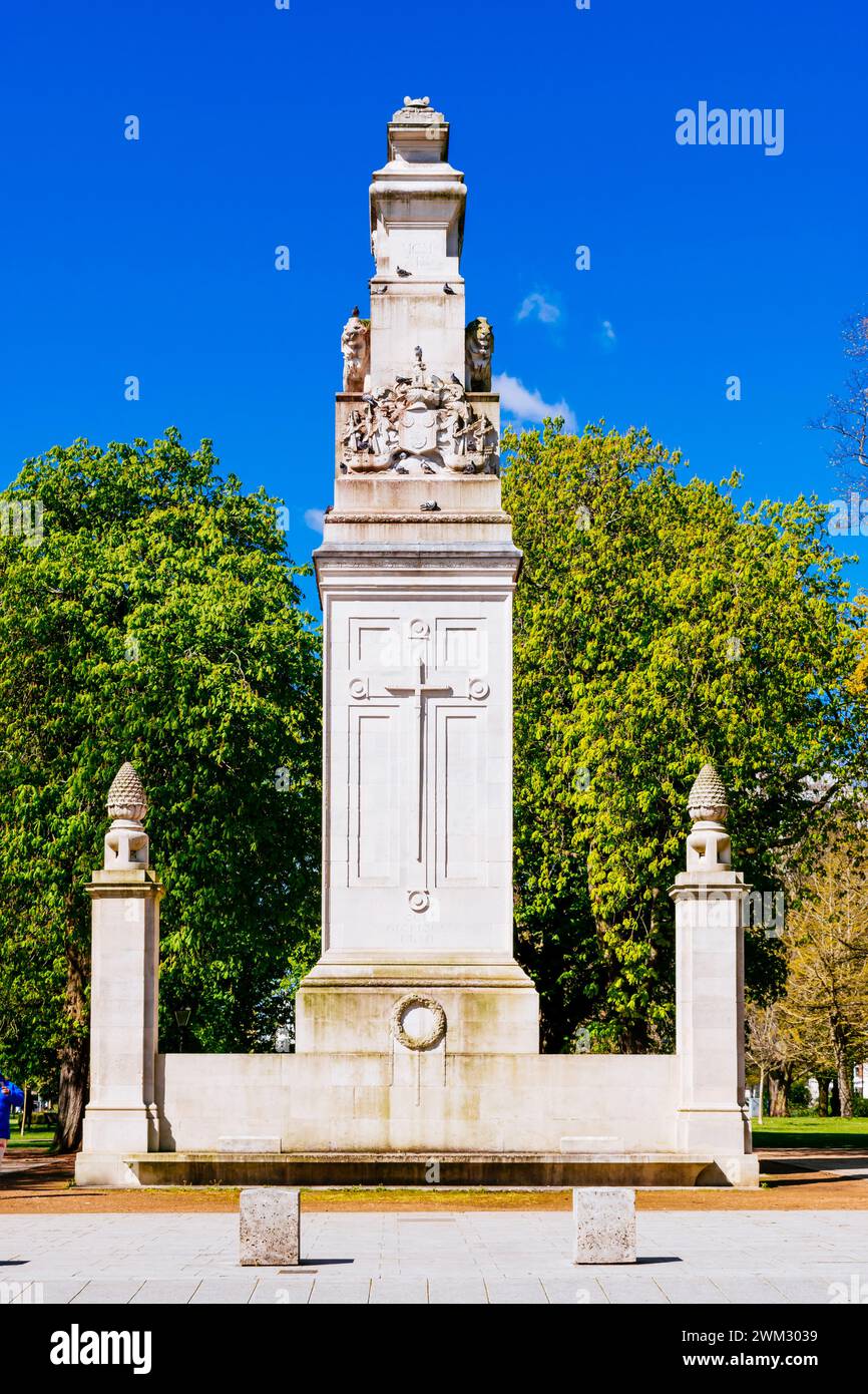 The Southampton Cenotaph is a stone memorial at Watts Park in ...