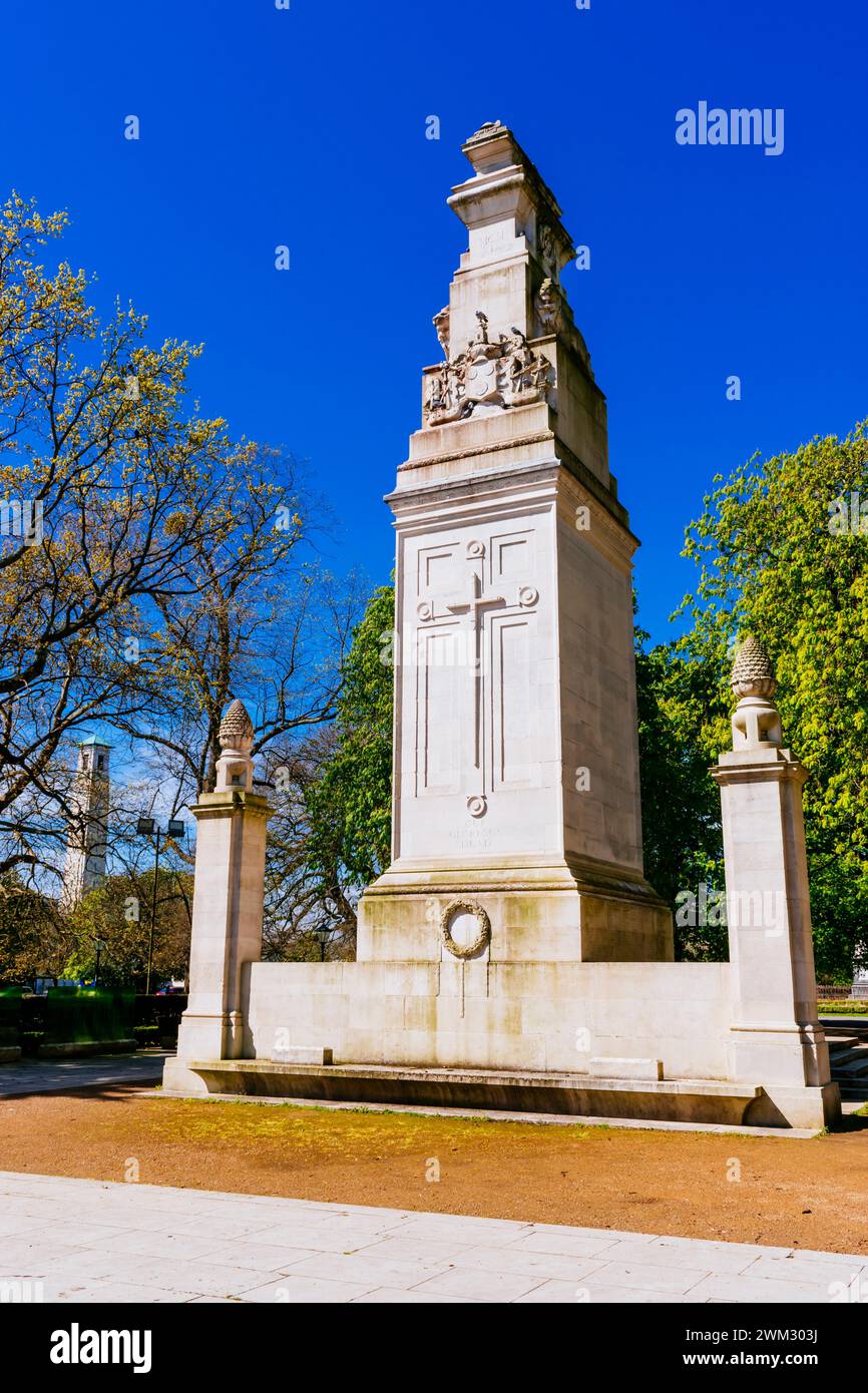 The Southampton Cenotaph is a stone memorial at Watts Park in ...