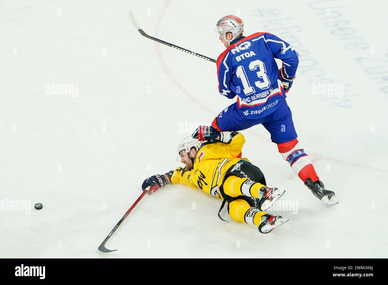 Mannheim, Germany. 23rd Feb, 2024. Ice hockey: DEL, Adler Mannheim ...