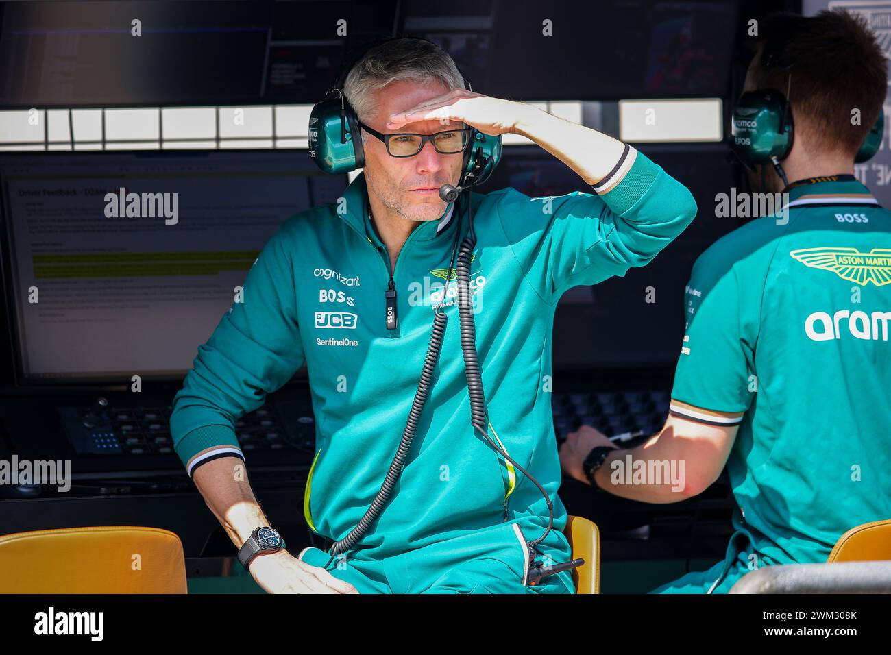 Sakhir, Bahrain. 22nd Feb, 2024. KRACK Mike (ger), Team Principal and ...