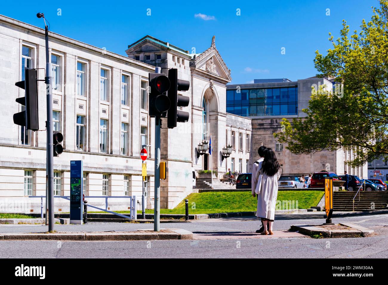 The south wing of the Civic Centre containing mostly council offices ...