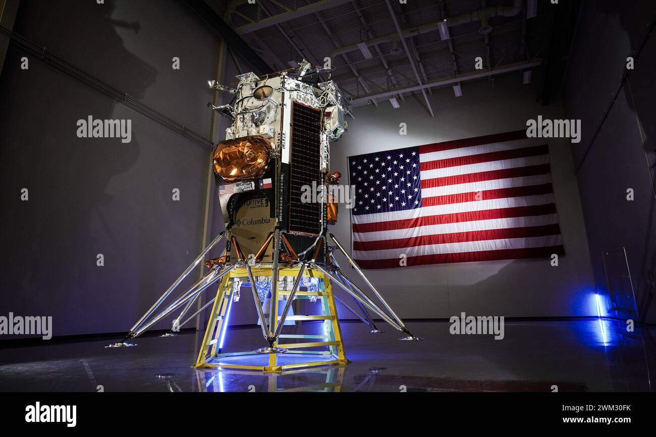 USA. 22nd Feb, 2024. IM-1 Nova-C Completed Assembly, had a successful ...