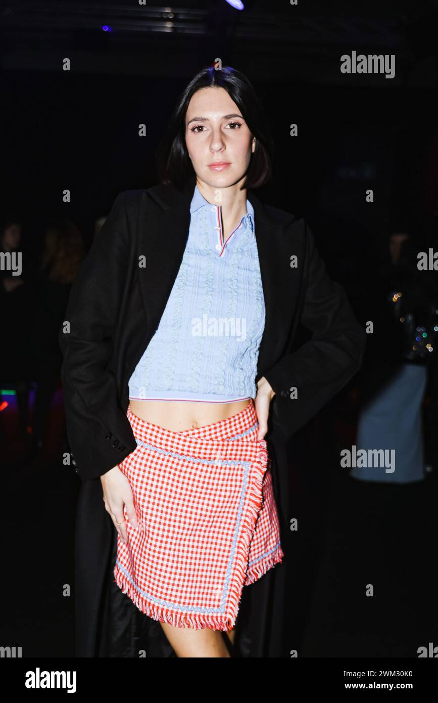 Milan, Italy. 23rd Feb, 2024. Women's Fashion Autumn Winter 2024-2025 ...