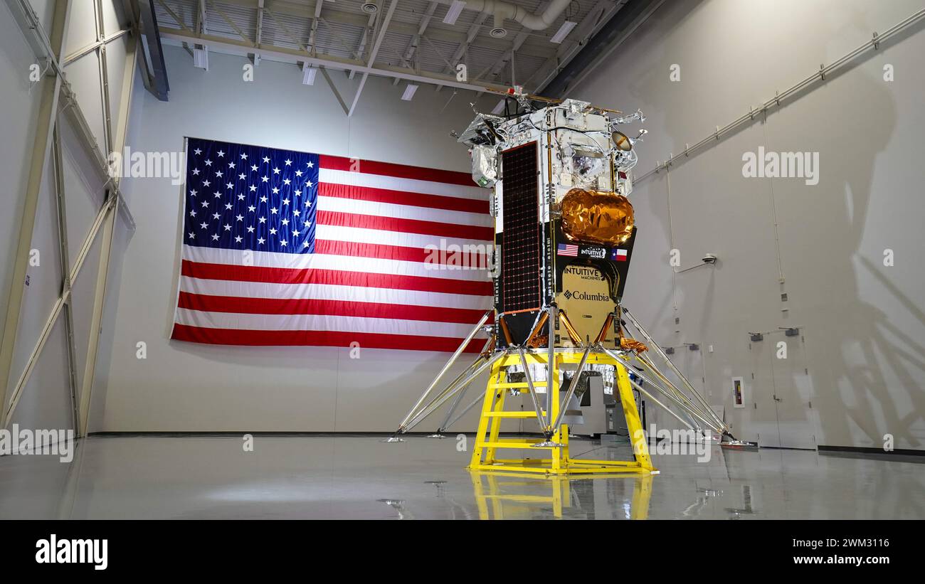 USA. 22nd Feb, 2024. IM-1 Nova-C Completed Assembly, had a successful ...