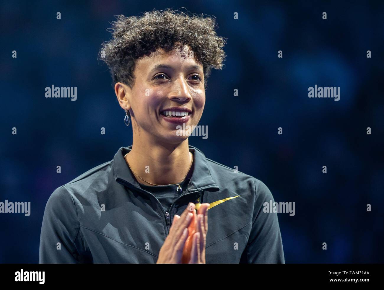 Berlin, Germany. 23rd Feb, 2024. Athletics: Istaf Indoor, long jump ...
