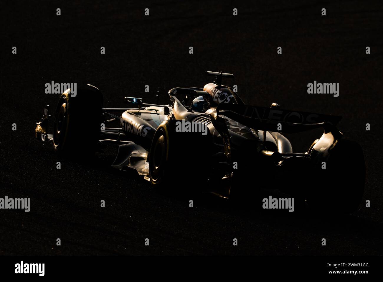 63 RUSSELL George (gbr), Mercedes AMG F1 Team W15, action during the ...