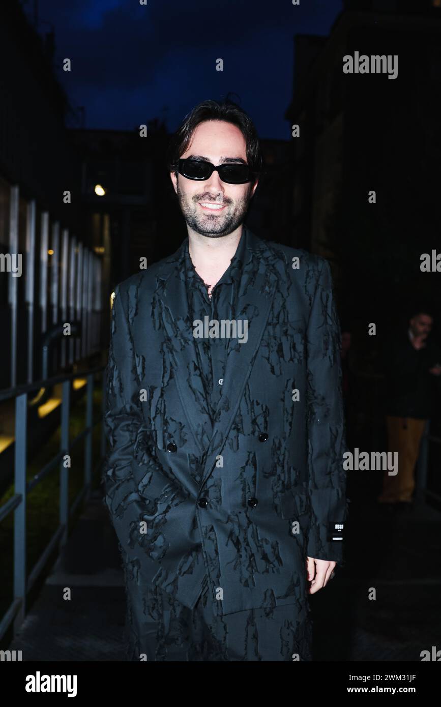 Milan, Italy. 23rd Feb, 2024. Women's Fashion Autumn Winter 2024-2025 ...