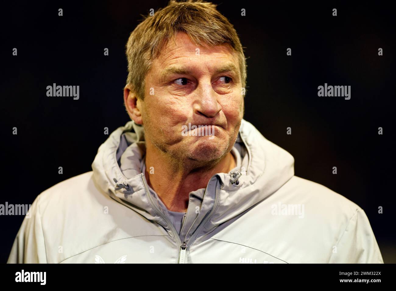 Hull FC head coach Tony Smith during the Betfred Super League match at ... Hull FC head coach Tony Smith during the Betfred Super League match at ...