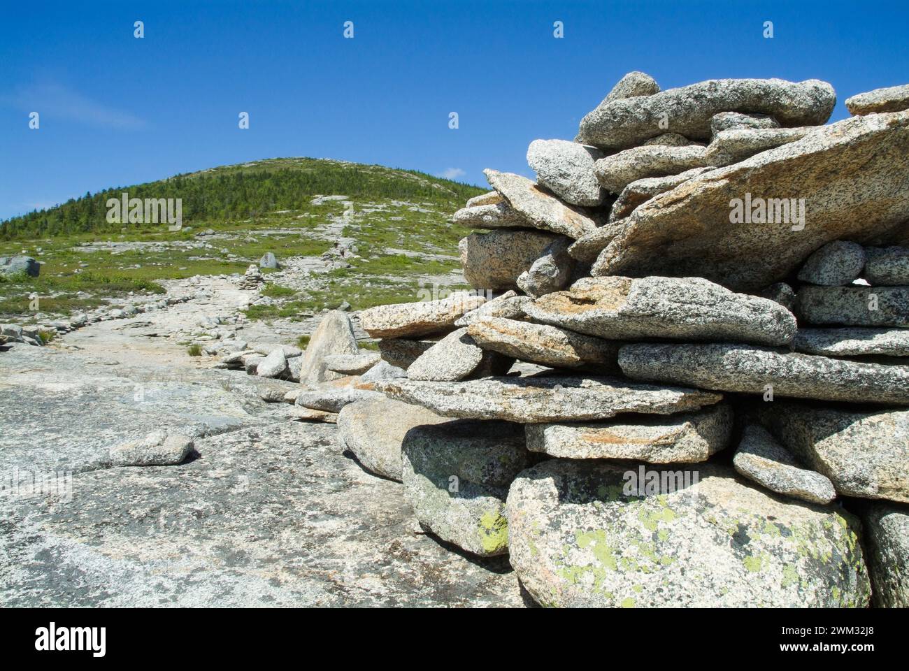 South Baldface Mountain from Baldface Circle Trail in the White ...