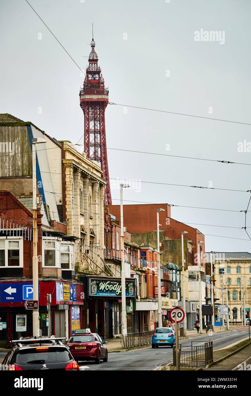 Run down blackpool hi-res stock photography and images - Alamy