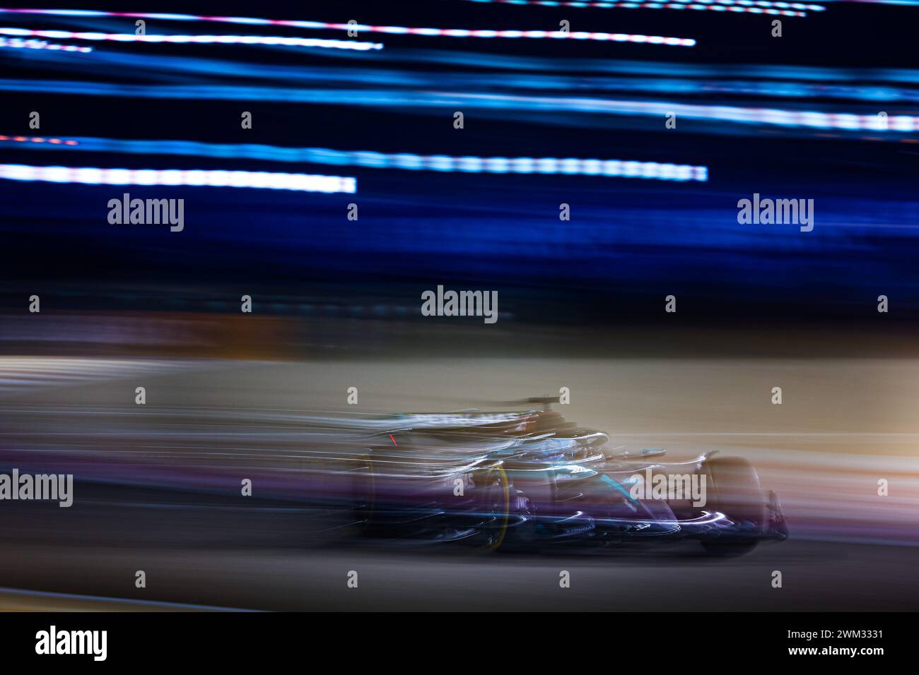 63 RUSSELL George (gbr), Mercedes AMG F1 Team W15, action during the ...