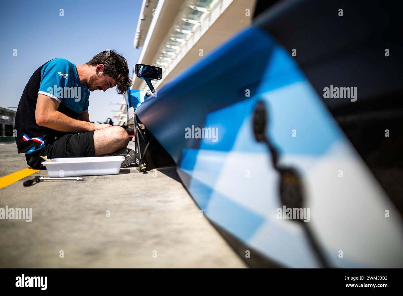 Lusail, Qatar. 23rd Feb, 2024. Alpine Endurance Team, Alpine A424 ...