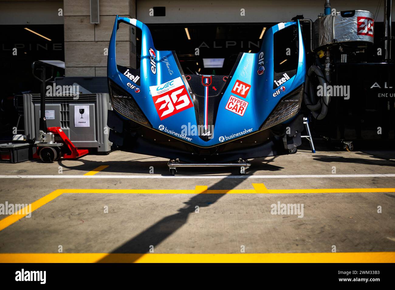 Lusail, Qatar. 23rd Feb, 2024. Alpine Endurance Team, Alpine A424 #35 ...