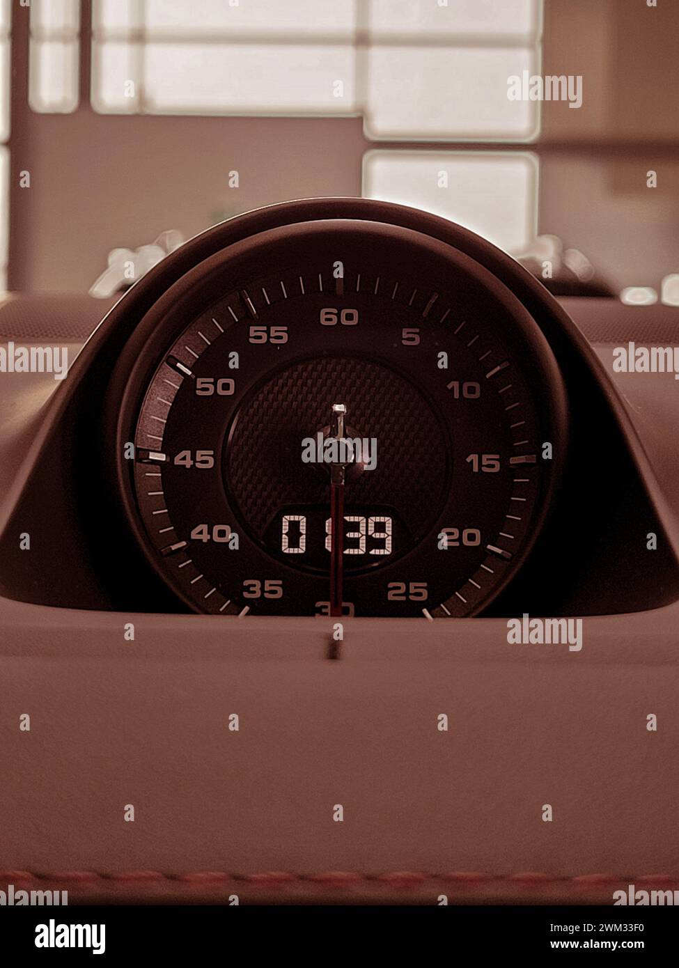 Porsche clock hi-res stock photography and images - Alamy