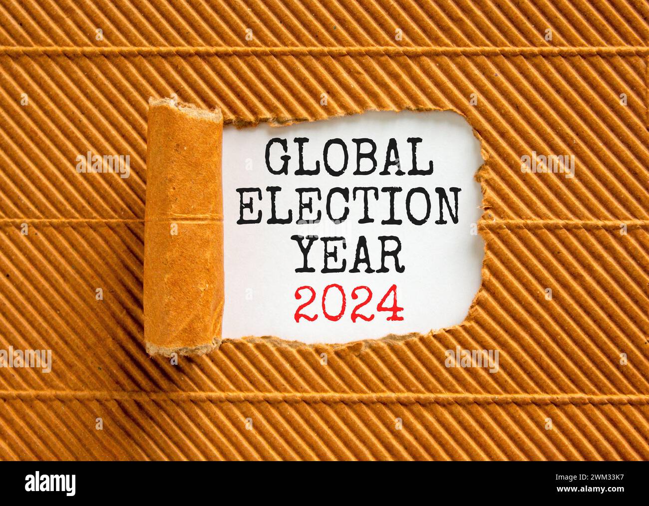Global election year 2024 symbol. Concept words Global election year ...