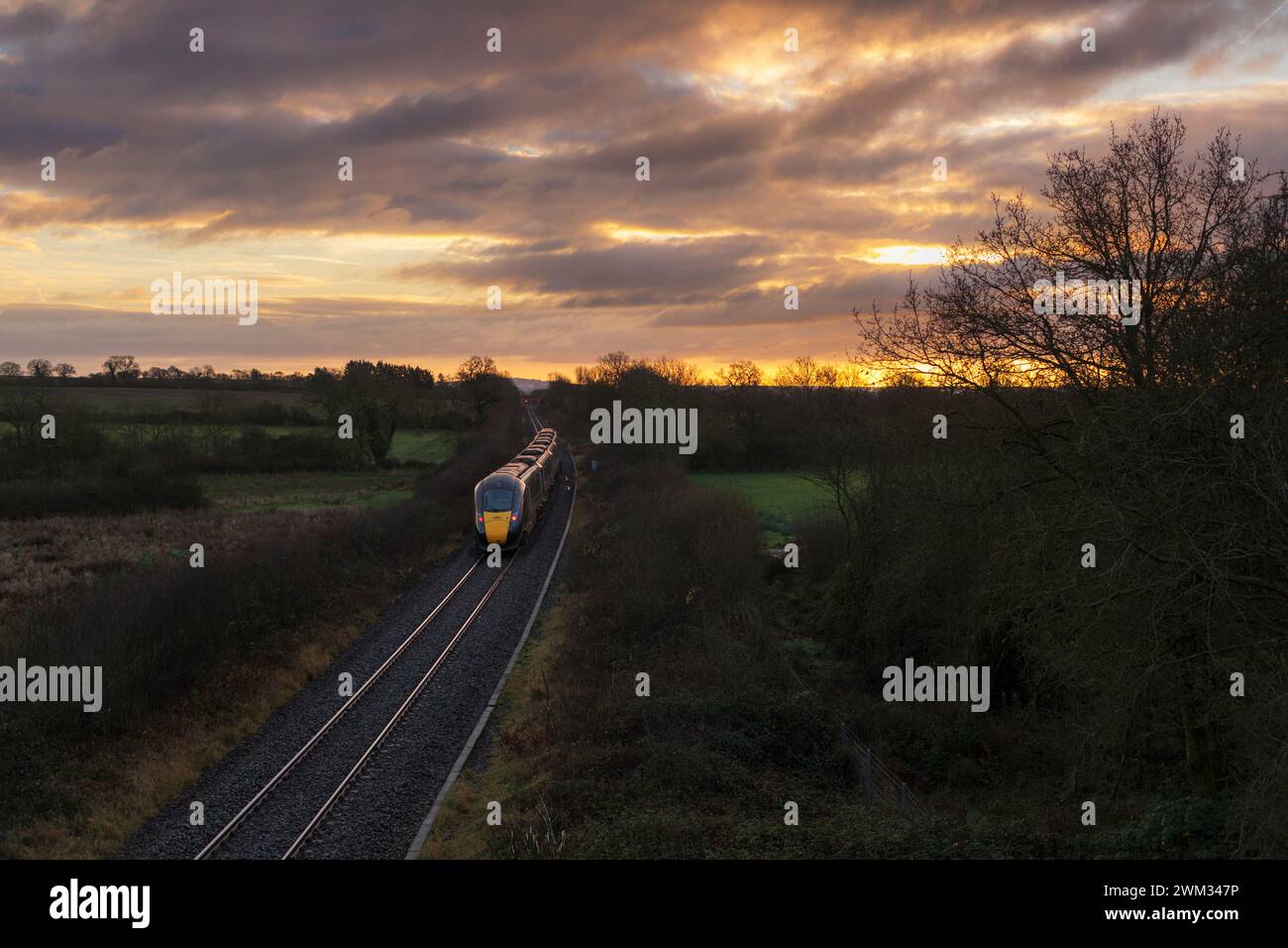 First Great Western railway bi - mode Intercity Express ( IEP ) train ...