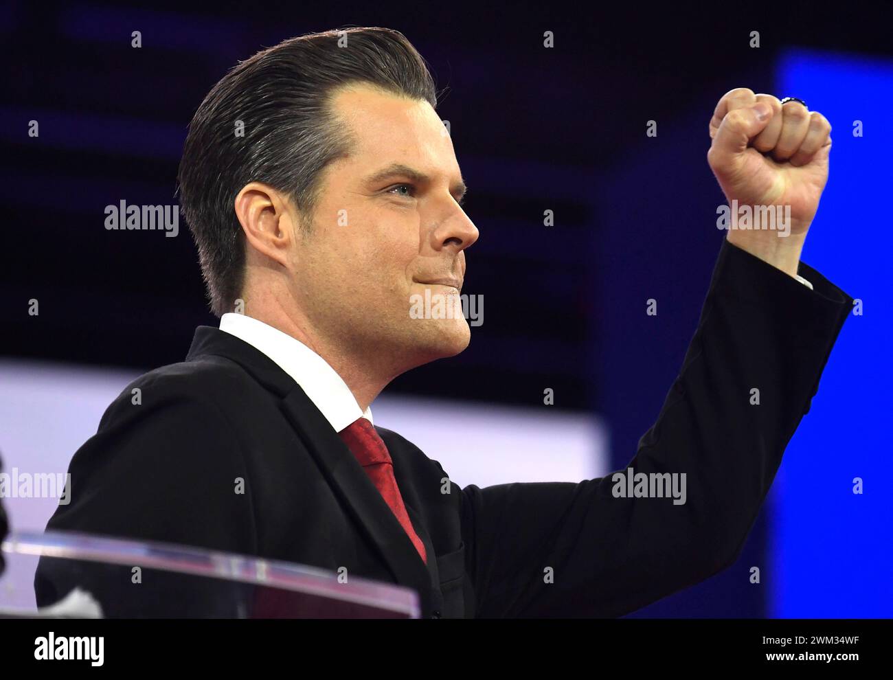 National Harbor, United States. 23rd Feb, 2024. Rep. Matt Gaetz (R-FL ...