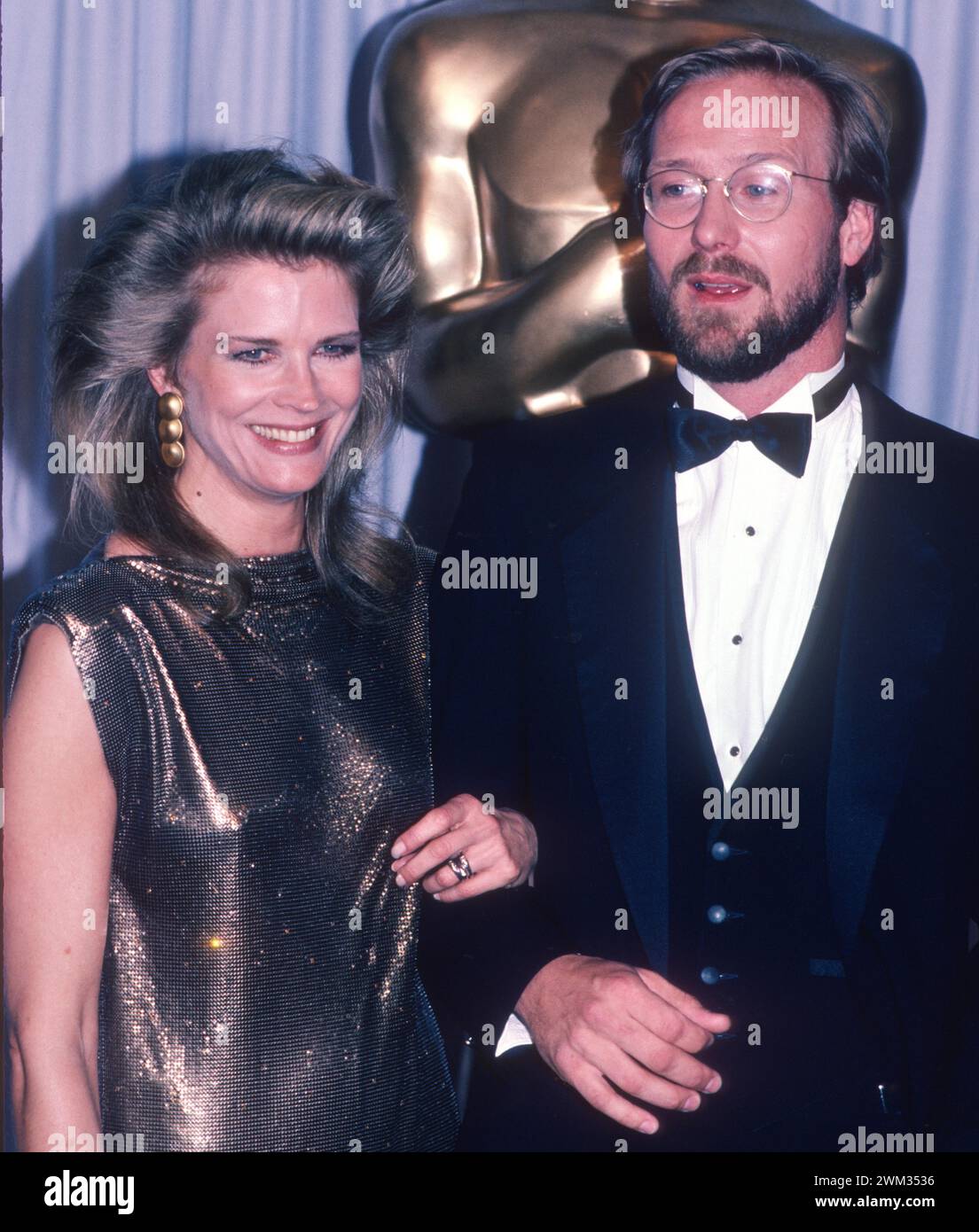 1985 Candice Bergan William Hurt John Barrett/PHOTOlink.net Stock Photo ...