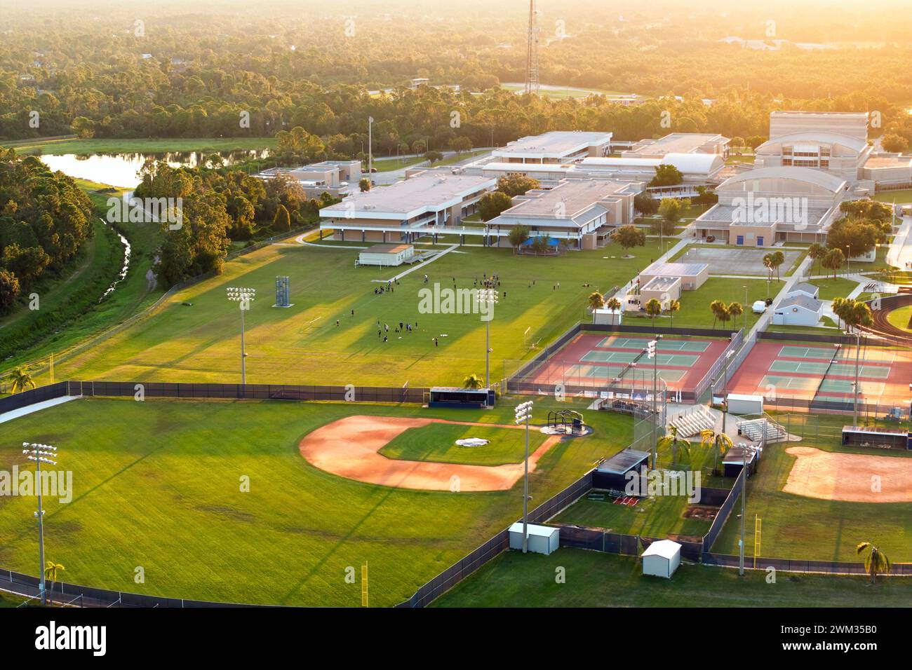 Public high school sports facilities in Florida. American football ...