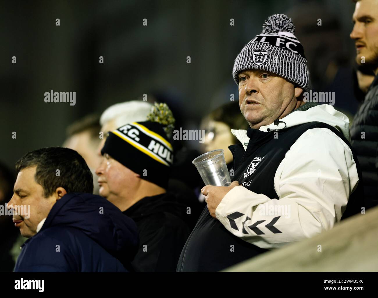 Hull FC fans during the Betfred Super League match at The Halliwell ...