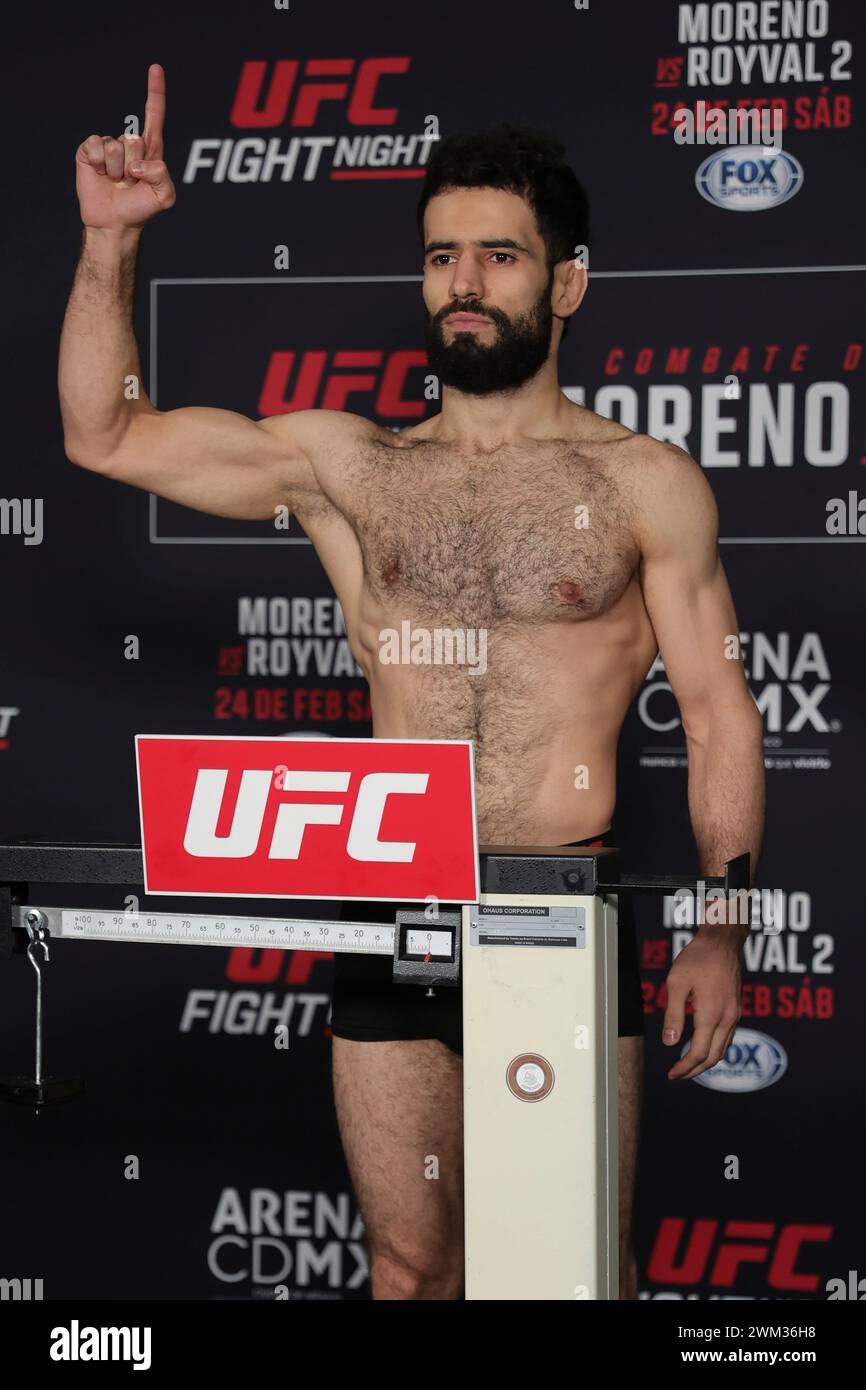 Mexico City, Ciudad de Mexico, Mexico. 23rd Feb, 2024. February 23 ...