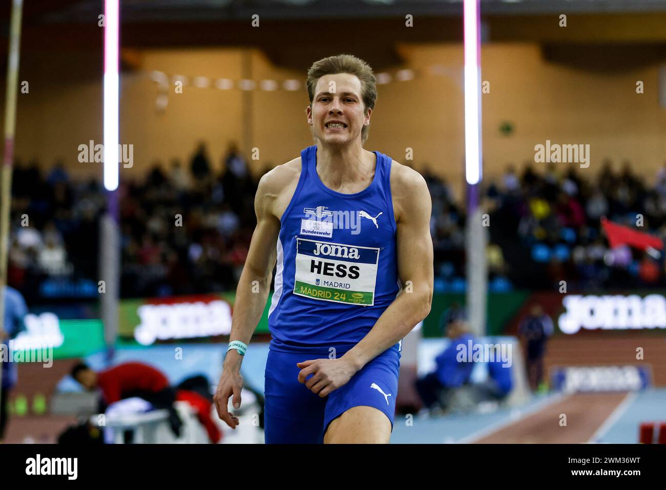 MAX HESS (GER) competes the Triple Jump Men Final during the World ...