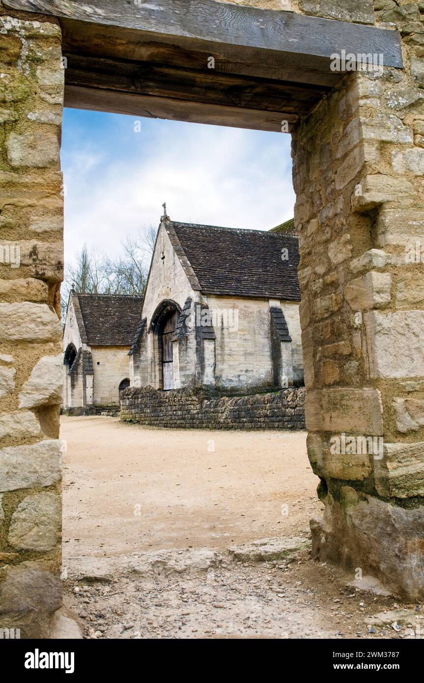 The Tithe Barn in Bradford on Avon, Wiltshire, England, uk Stock Photo ...