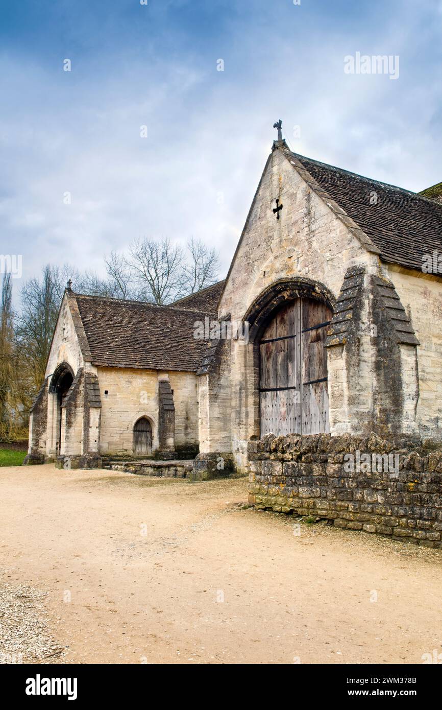 The Tithe Barn in Bradford on Avon, Wiltshire, England, uk Stock Photo ...