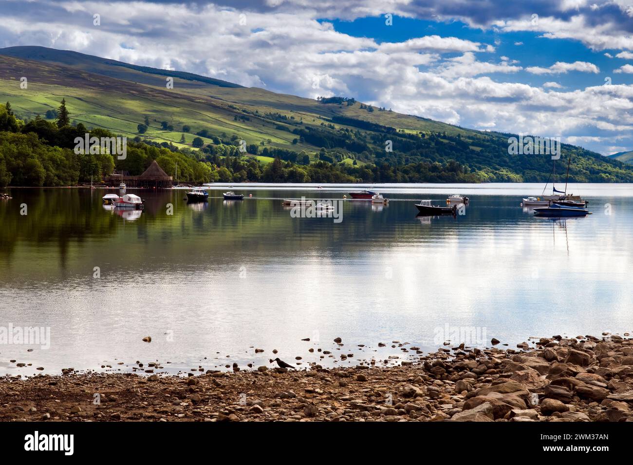 Lake in kenmore in scotland hi-res stock photography and images - Alamy