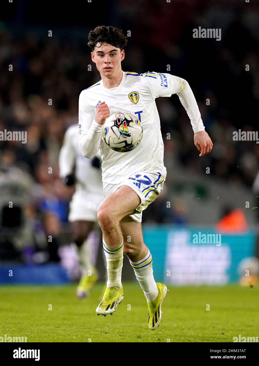 Leeds United's Archie Gray during the Sky Bet Championship match at ...