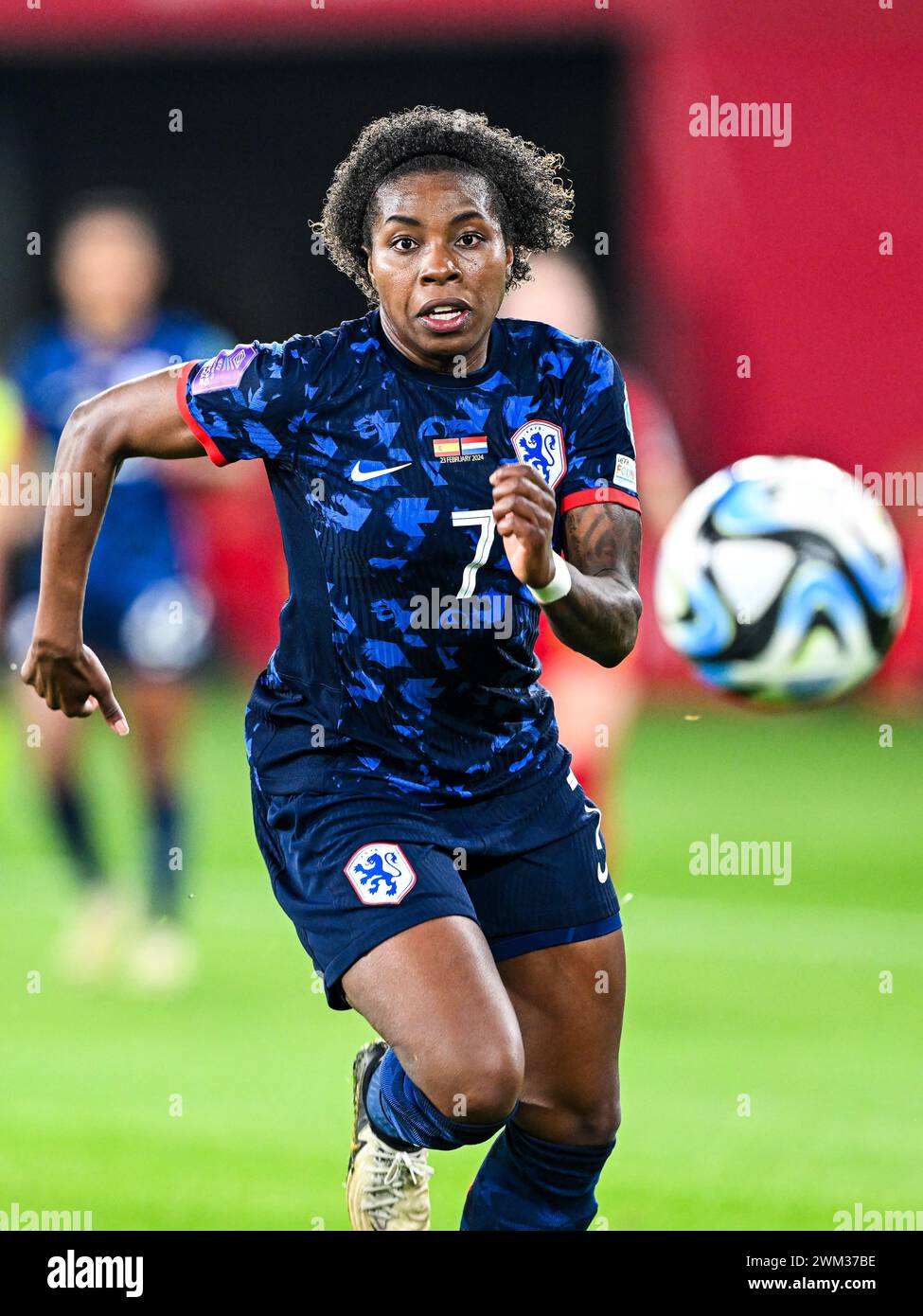 SEVILLE - Lineth Beerensteyn of Holland during the UEFA Nations League ...