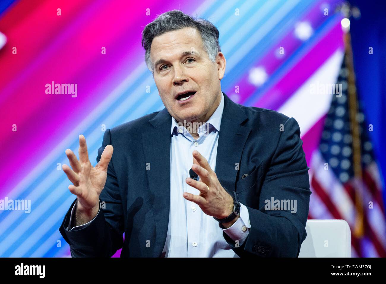 National Harbor, United States. 23rd Feb, 2024. David McCormick, Former ...