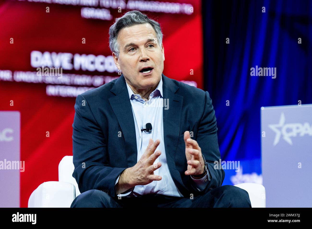 National Harbor, United States. 23rd Feb, 2024. David McCormick, Former ...